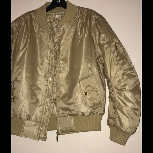 Jackets & Coats | Caramel Bomber Jacket | Poshmark